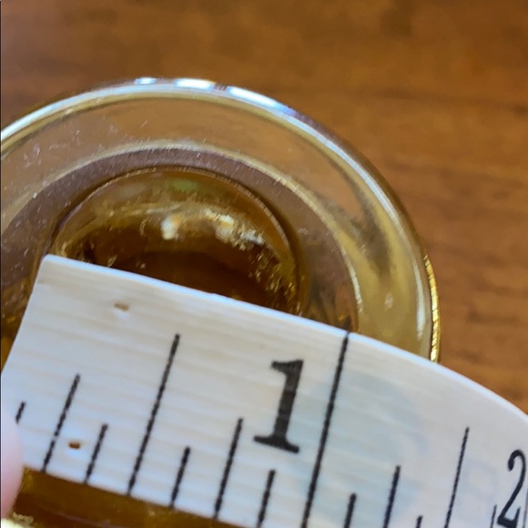 Sowerby | Accents | Sowerby Art Deco Amber Color Candlesticks | Poshmark